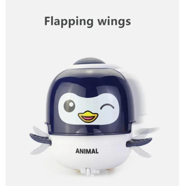 Quality Wholesale Baby Early Education Cute Can Chew Soft Glue Mini Press Penguin for sale
