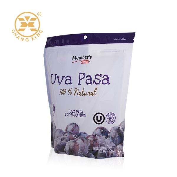 Quality Resealable Dry Fruit Packaging Bags Zipper Top for sale