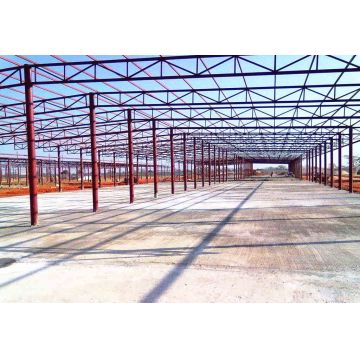Quality Portal Frame Prefab Pre Assembled Steel Workshop Building Storage Garage Hot for sale