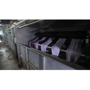 Quality Manual Automatic Flannel Textile Washing Machine 9 Chambers for sale