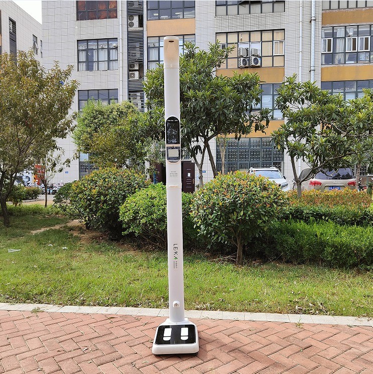 Quality Body Composition Analysis and Temperature Measurement with Standing Type Digital for sale