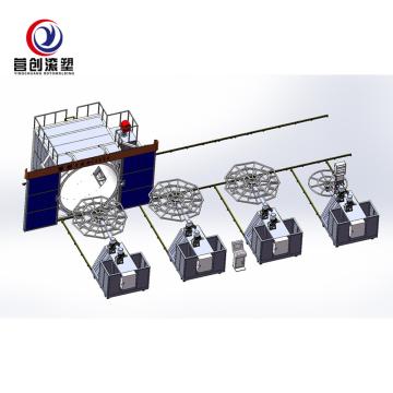 rotomolding machine for water tank manufacturing for sale