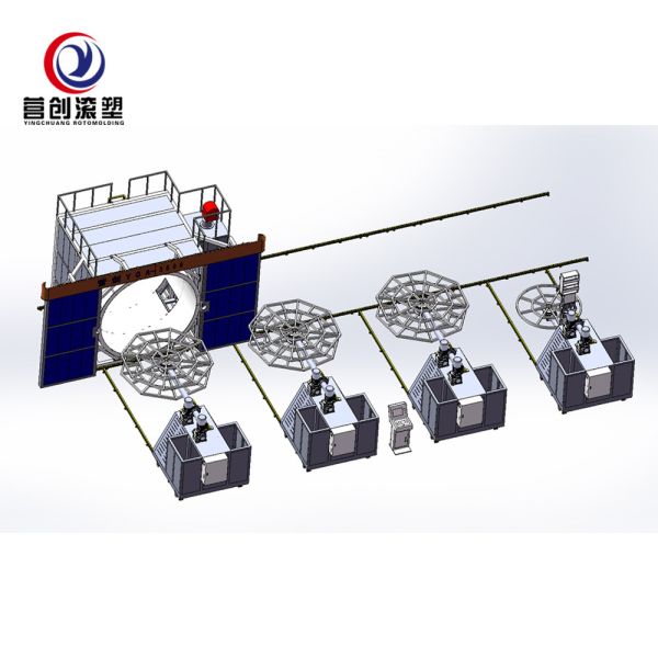 Quality CE Extrusion Rotary Water Tank Manufacturing Machine With Touch Screen for sale