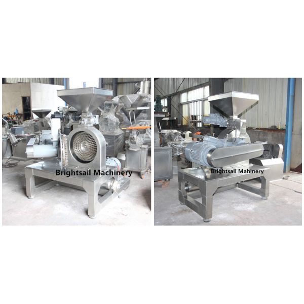 Quality Automatic Superfine Herbal Grinder 100kg/H Herb Pulverizer Machine for sale