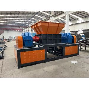 Quality Double Shaft Shredder Plastic Waste Shredder Scrap Metal Shredder Tire Shredder for sale
