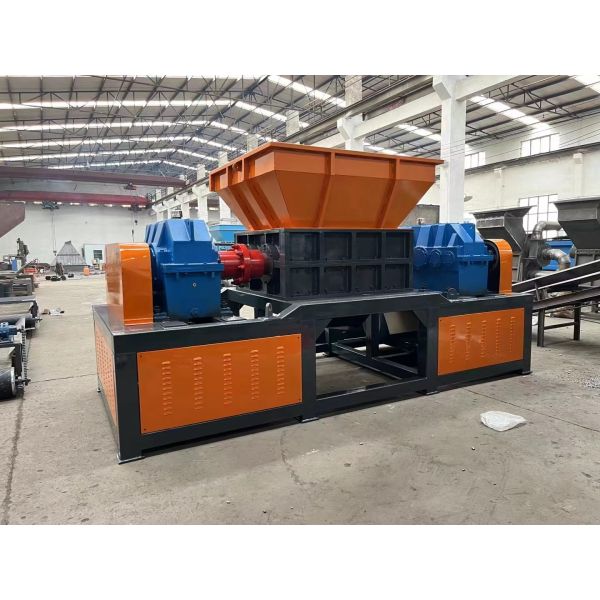 Quality Double Shaft Shredder Plastic Waste Shredder Scrap Metal Shredder Tire Shredder Waste Wood Shredder for sale