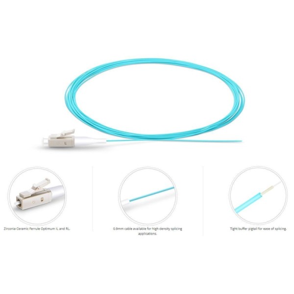 Quality FTTH 0.9mm Cable Fiber Optic Pigtail patch cord pigtail For Optical Network for sale