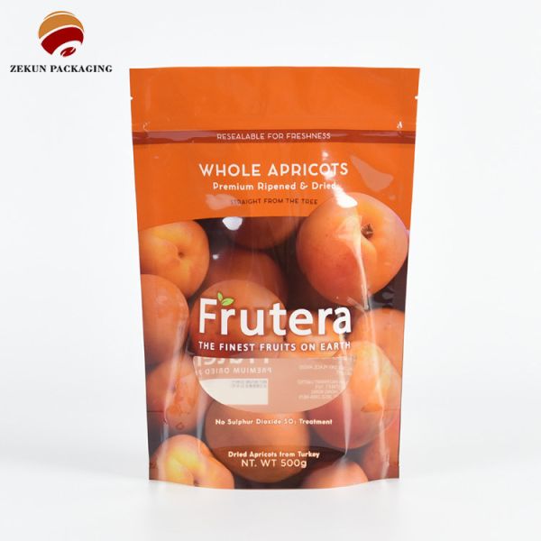 Quality CMYK Printing Food Packaging Bags Nut Packaging Pouch Puncture Resistant for sale