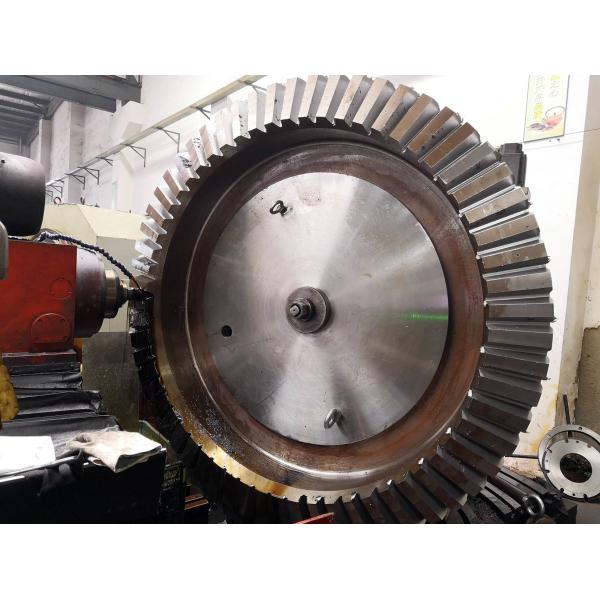 Quality 42CrMo Customized Straight Tooth Bevel Gear System For Cone Crusher for sale