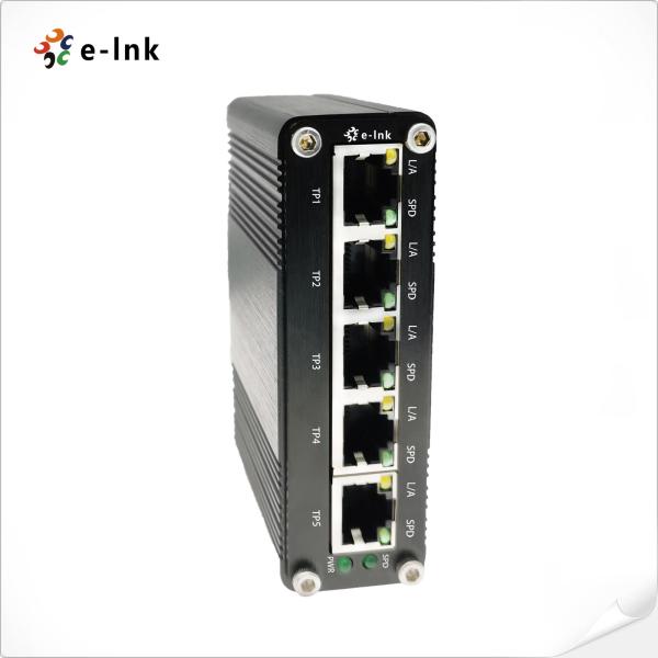 Quality 5 Port Unmanaged Hardened Industrial Ethernet Switch 10M 100M for sale