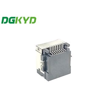 Quality LCP Rj45 Female Connector SMT 8 Pin Sinking On Board DGKYDCB801188GWA6SB1133 for sale