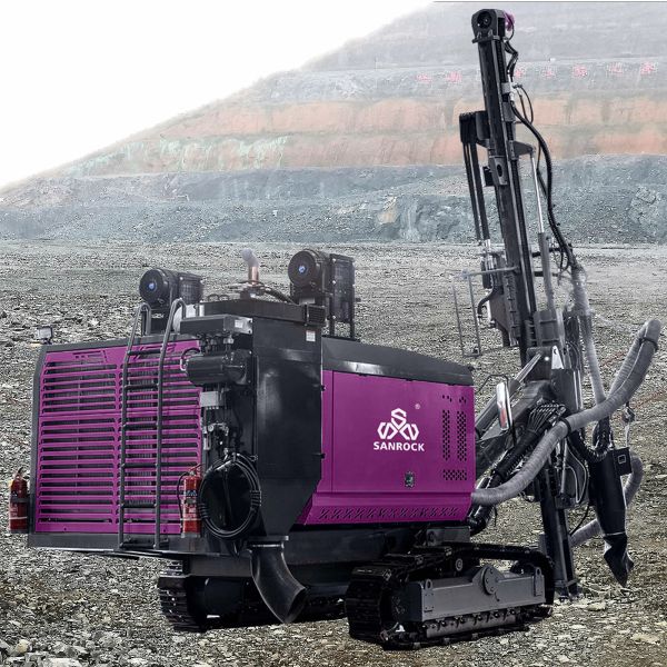 Quality Bore Hole 30m Depth Integrated Drilling Equipment Mining Hydraulic DTH Drilling for sale