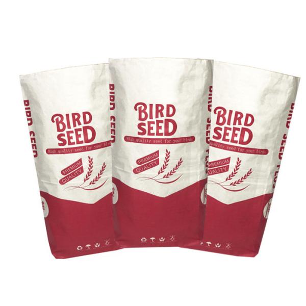 Quality Customized Kraft Multiwall Paper Bags Powder Food Ingredients Used for sale