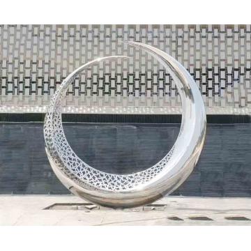 Quality 4.0 Meter High 316L Grade Stainless Steel Sculpture for sale