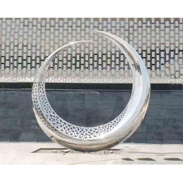 Quality 4.0 Meter High 316L Grade Stainless Steel Sculpture for sale