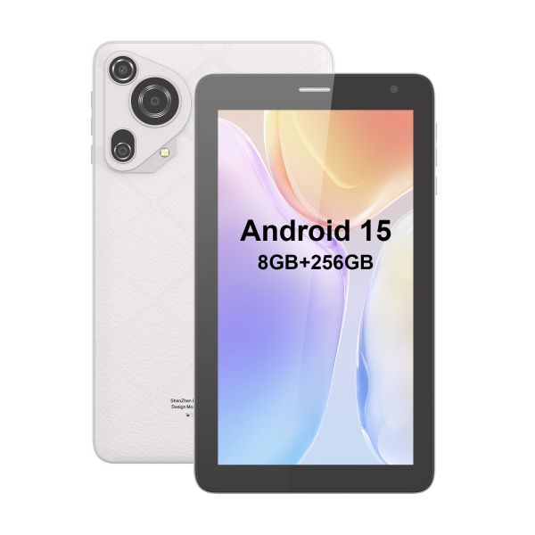 Quality C Idea 8GB RAM 256GB ROM Quad Core Android Tablet Portable 7 Inch Tablet For Business and Entertainment CM528-White for sale