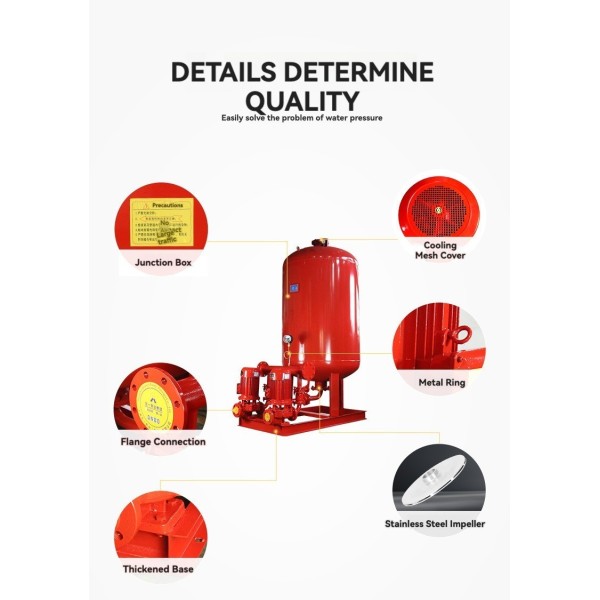 Quality XW-ADL Water Supply Pump for Fire Pressurization and Pressure Stabilization for sale