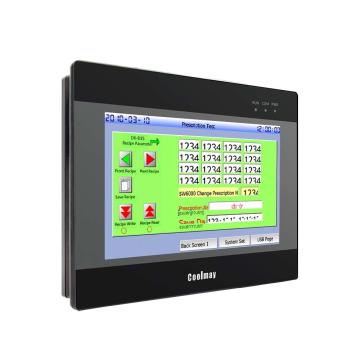 Quality 32 Bit 408MHz CPU HMI PLC All In One 24VDC High Speed Pulse 4 Wire Plc for sale