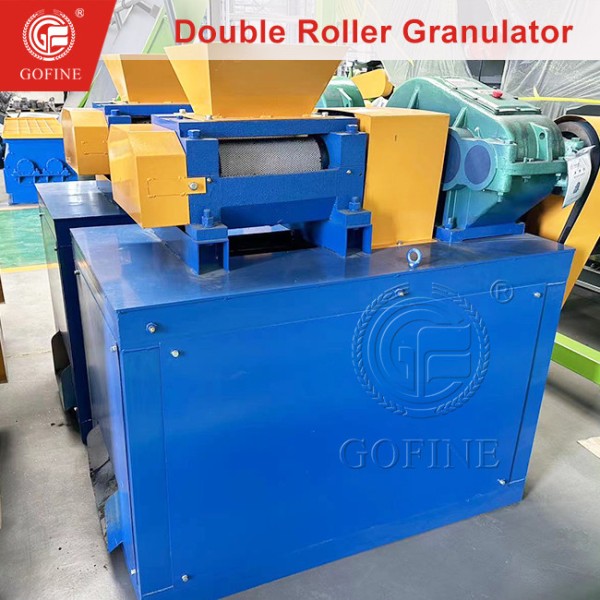 Quality Organic Compound Fertilizer Granulator Double Roller Convenient Maintenance for sale