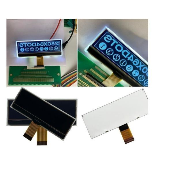 Quality 3.5 Inch DFSTN Lcd Display Module 256x64 Dots Driving ICST75256,1/64D,1/9B for sale
