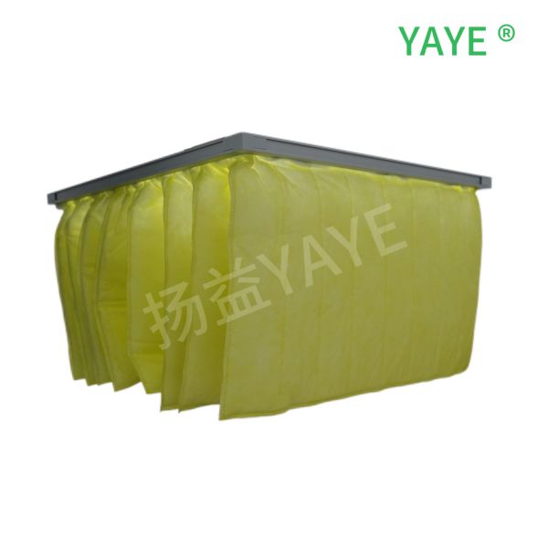 Quality 1um Filtration Pocket Bag Filter Low Resistance And Design for sale