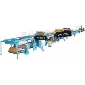 Quality High Speed Packing Box Corrugated Carton Cardboard Production Line for sale