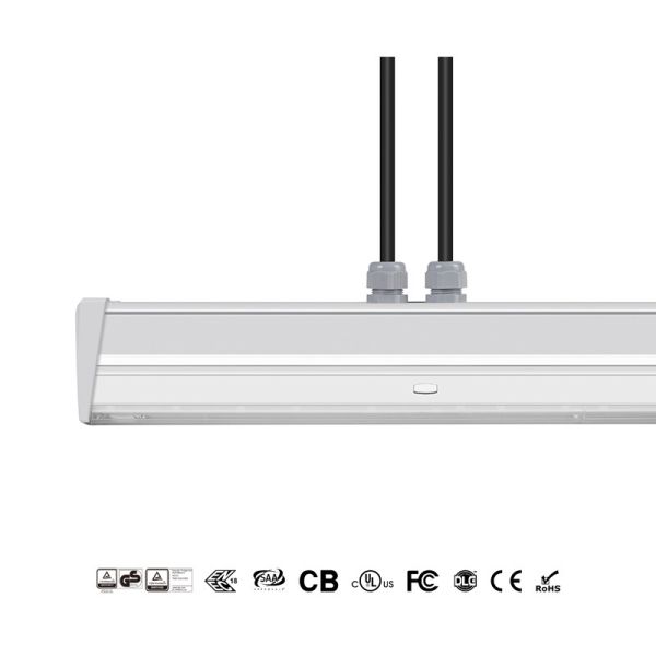 Quality TUV 1500mm 50watt 180lm/W Suspended Linear LED Lighting White for sale