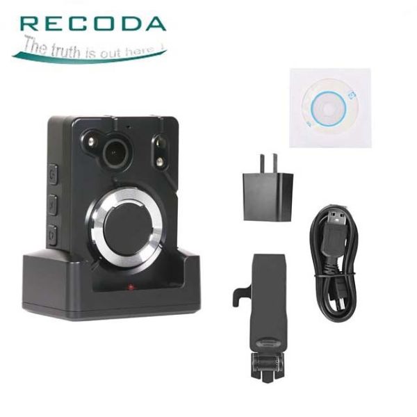 Quality RECODA True HD Wearable Video Camera 1080P Big Button Recording GPS Tracking for sale