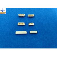 China 0.8mm pitch SUR cell phone using vertical wafer connecotor with phosphor bronze pin for JST brands for sale