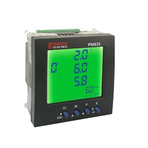 Quality Digital Only Display PM835 400V Electrical Panel Meter with Modbus RTU for sale