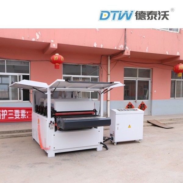 Quality 1000mm Wire Brush Sander Machine Wood Sanding Machine For Kitchen Cabinets for sale