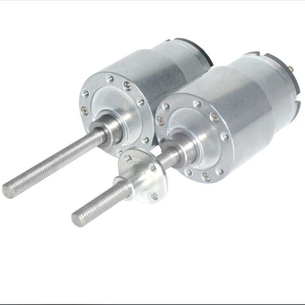 Quality JGB37 520 M6 Thread 24V DC Gear Motor 12v High Torque 50mm Long Geared for sale