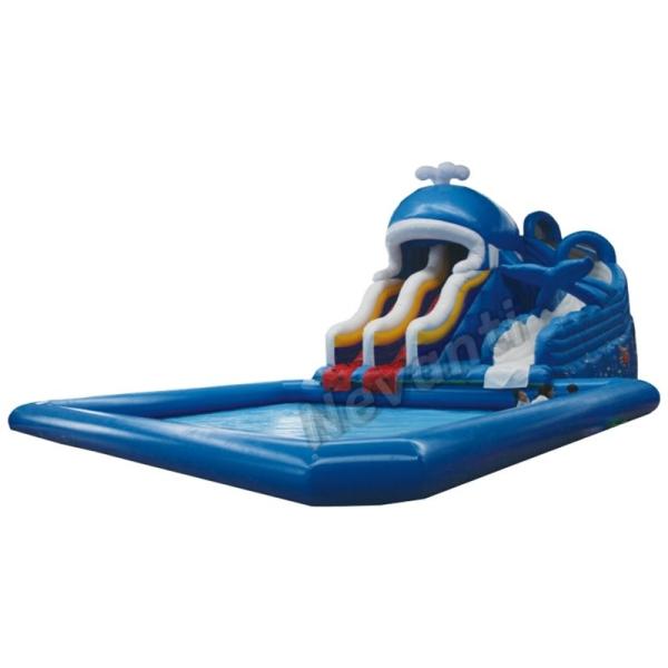 Quality Customized Logo Plastic Child Kids Slide for Toddler Home Pool Max Capacity Over 500kg for sale
