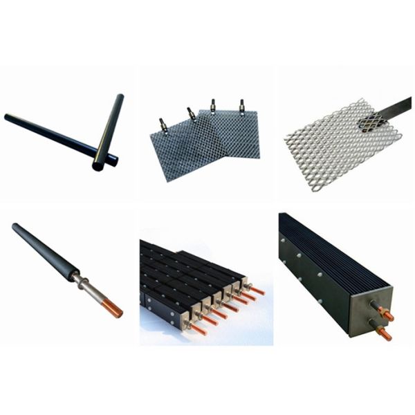 Quality Acid Washing Rutheium Iridium Oxide Plating Basket , Anode MMO Coated for sale