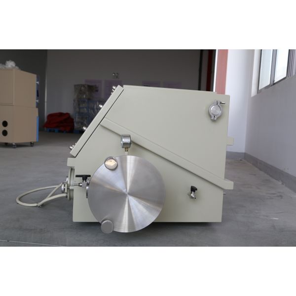 Quality Chemistry Lab refrigerated Vacuum Glove Box Machine Tempered Glass for sale