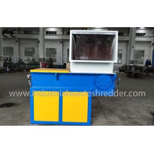 Quality Single Shaft Plastic Lump Shredder , Plastic Recycling Machine Large Propulsion for sale