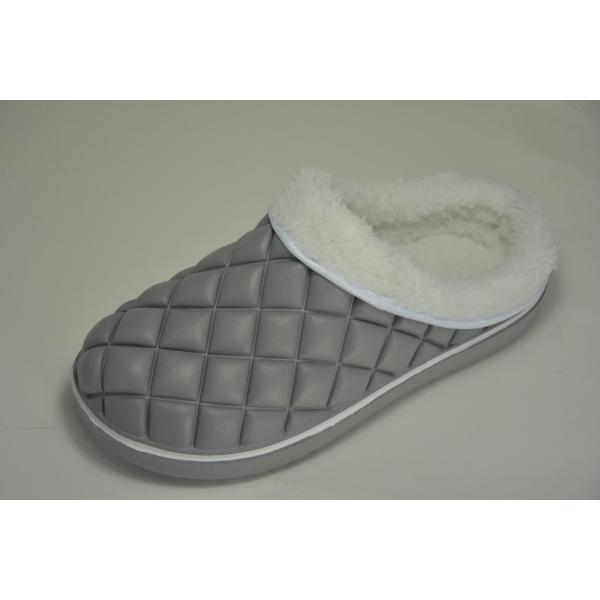 Quality Fuzzy Inside Eva Fur Lined Garden Clog Style Slippers for sale
