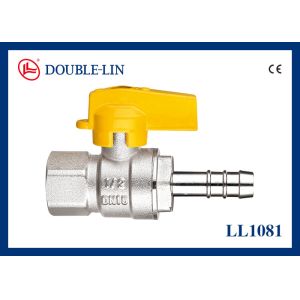 Quality Female x Hose Connector 1/2"x15mm Brass Gas Valves for sale
