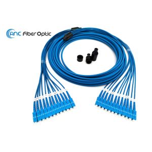 Quality 12 Core Armored Fiber Optic Patch Cord for sale