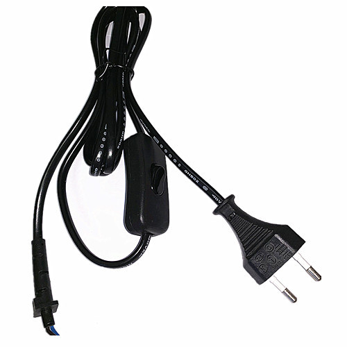 Quality UC Brazilian Power Cord 6A 250V Waterproof Black Color Extension Cords for sale