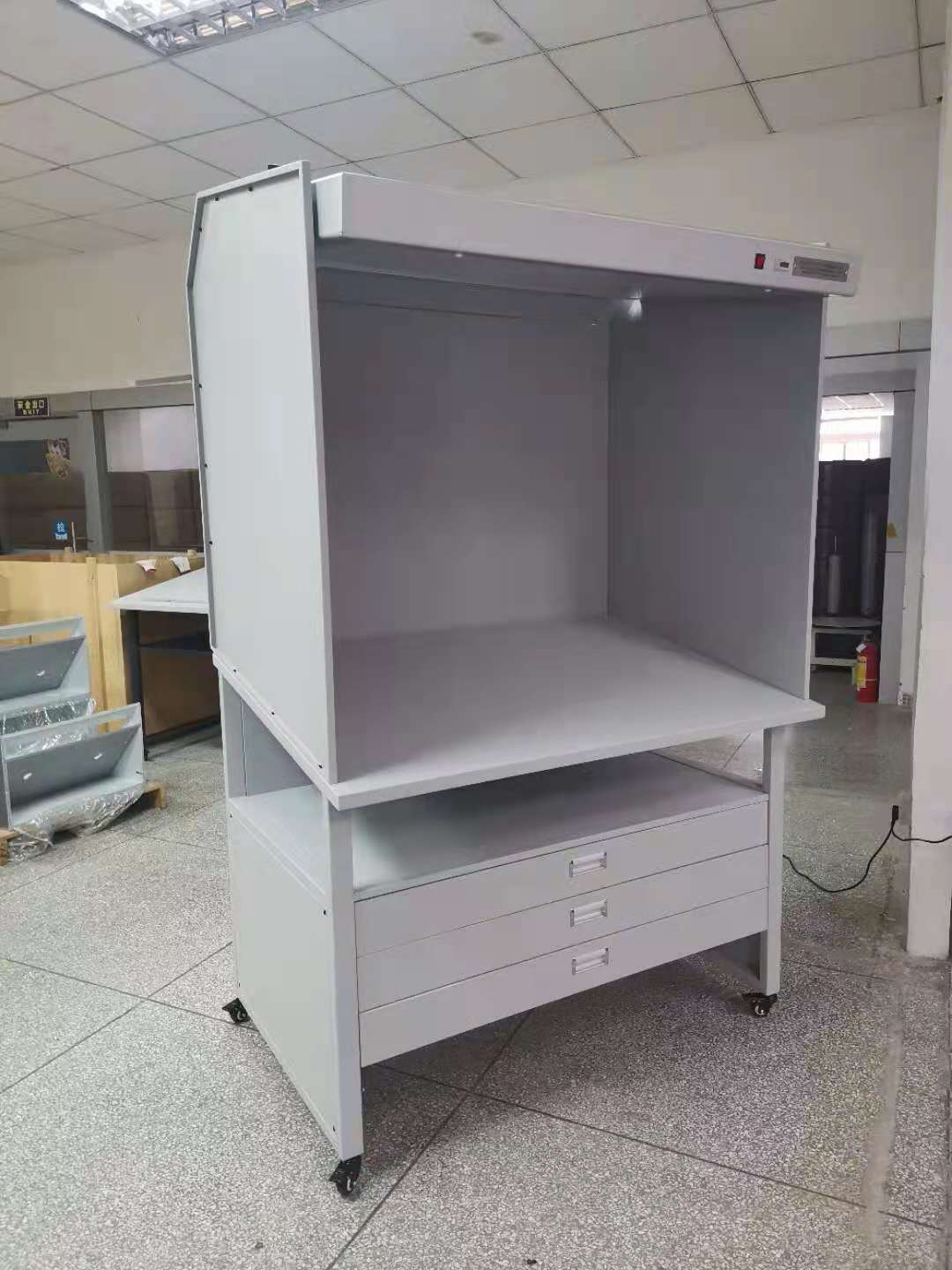 TILO CC120-I-1 N7 gray color color light table with D50 lamp for printing packing industry