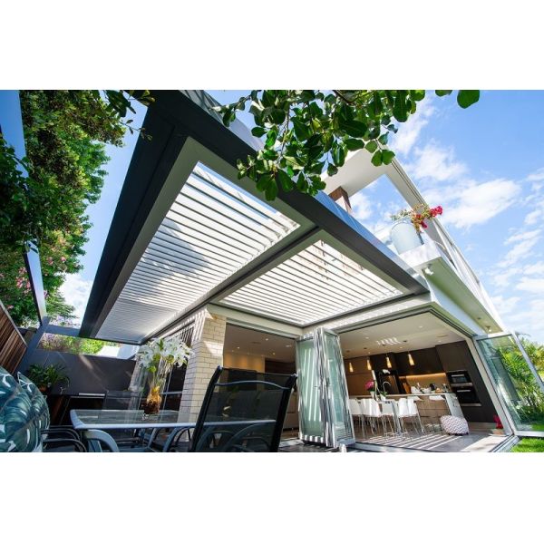 Quality Durable Powder Coated Aluminium Pergola Outdoor SGS Certificate for sale