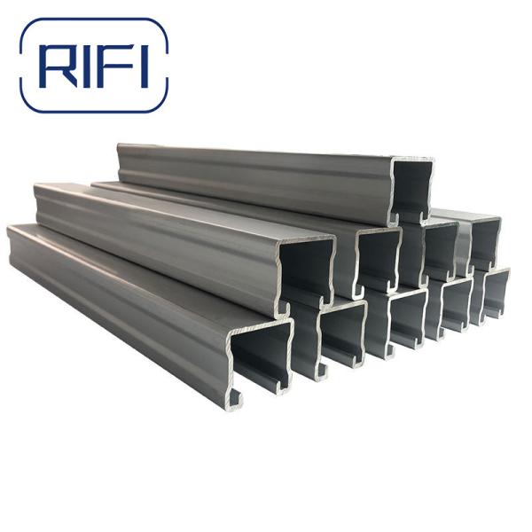 Quality Silver Strut Channel And Fittings with Thickness 0.8mm-3mm for support for sale