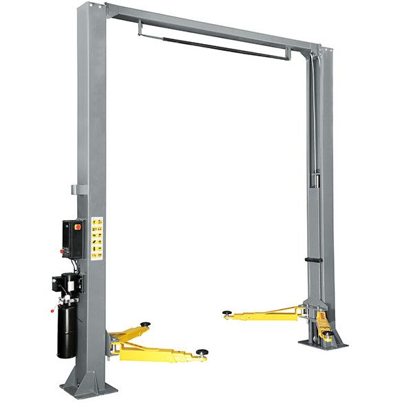 Quality Asymmetric Arms 2 Post Car Lift Cylinder Directly Drived for sale