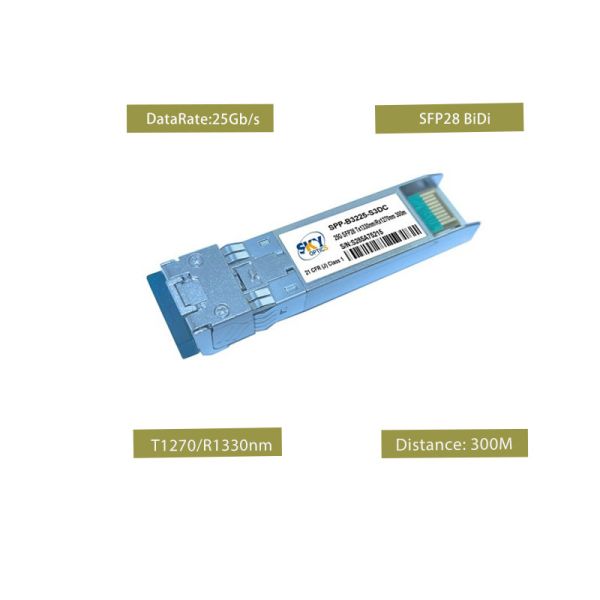 Quality 25G SFP28 10KM BiDi Optical Transceiver Module Boost Networking With 25Gbps for sale