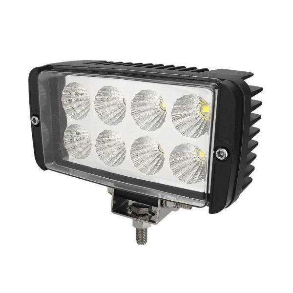 Quality LED Working Light 24W Flood Beam 12-24V DC Offroad Trucks Tractor for sale