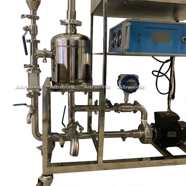Quality 20kHz 3000 Watts Ultrasonic Homogenizer Circular System Titanium Or Aluminum Selectable for sale