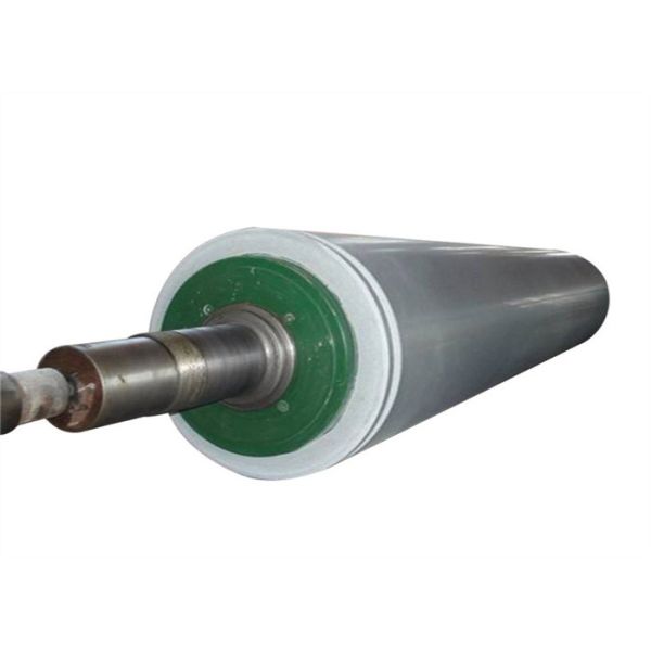 Quality Rubber Coated Artificial Stone Roll 1600mm Diameter For Paper Mill for sale
