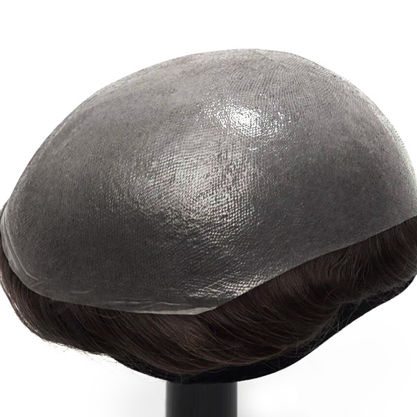 Quality Average Cap Human Hair System 8x10 Base Real Hair Systems Natural Looking for sale