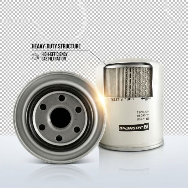 Quality High Temperature Resistant Large Capacity Excavator Oil Filter 6735-51-5140 For KOMATSU 235mm Engine Protection for sale